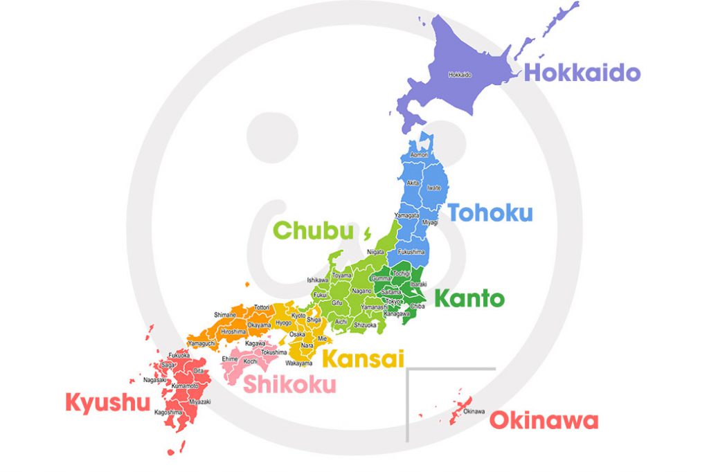 A Climate Map Of Japan - Map